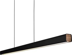 Toolight Toolight, LED stropní svítidlo 100cm, 15W, APP1448-CP, černá matná, OSW-03900