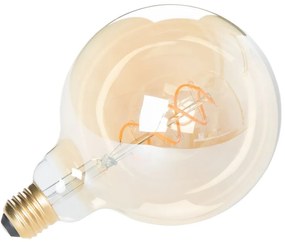 OnaDnes -20% White Label Jantarově hnědá LED žárovka WLL BULB GLOBE XL E27 5W