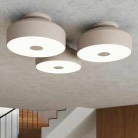 Sollux Lighting Stropní svítidlo OMIQ šedobéžové