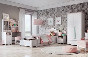 Casarredo - Komfort nábytek Dětský pokoj, sestava ELISA bílá/růžová