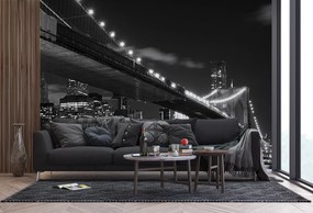 Fototapeta na míru Brooklynský Most v Noci | Vliesová fototapeta na zed' | DFTNS2469