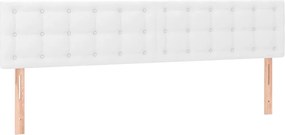 Box spring postel s matrací bílá 120x190 cm umělá kůže 3270452