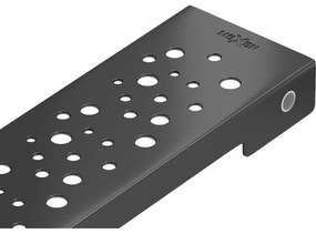 Mexen Flat M12 maskovnice pro liniový odtok 50 cm, černá - 1721050