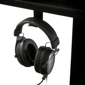 Nitro Concepts D16M Carbon černá / Herní stůl / Š: 160 cm / V: 80 cm /