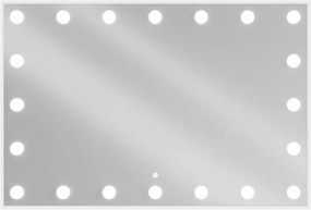 Mexen Dona koupelnové zrcadlo s podsvícením 100 x 80 cm, LED 6000K, protimlžící - 9818-100-080-611-00