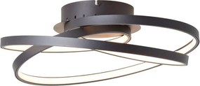Brilliant G96894/06  Stropní LED svítidlo LABYRINTH černé