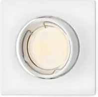 Philips Peridot bílá / Zápustné svítidlo / GU10 / max. 7 W / IP20