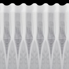 ZÁCLONA NA PÁSKÁ HESTÍ 400X250 CM BÍLÁ