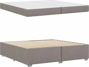 Rám postele Taupe 200 x 200 cm textil 3399212
