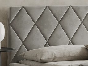 Postel LUKA 160x200 černá s úložným prostorem