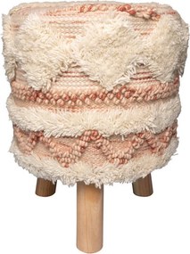 XXXLutz TABURET, dřevo, textil, 38/50/38 cm - Taburety - 005937036302