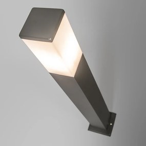 Venkovní lampa antracitová 80 cm IP44 - Malios s zemní hrotou a kabelovou objímkou