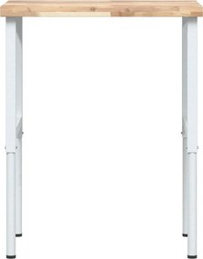 Pracovní stůl 80 x 60 x (73–99,5) cm masivní akácie obdélníkový 3309712