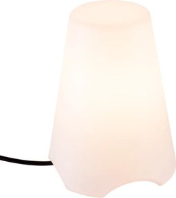 LA 1001778 KIROCONE TL venkovní stolní lampa, E27, IP44, bílá, max. 60W - BIG WHITE (SLV)