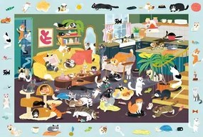SCHMIDT Puzzle Kočičí hrátky / 150 dílků / 43,2 × 29,1 cm