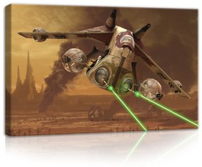 Postershop Obraz na plátně: Star Wars Republic Gunship - 60x40 cm