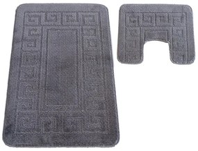 Sada koupelnových koberečků Montana Ethnic Opal Grey