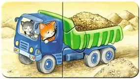 Ravensburger Moje první puzzle Zvířecí staveniště 9x2 dílků / od 2 let