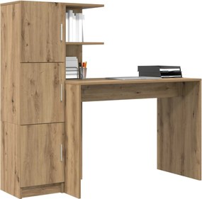 Stůl Artisanový dub 133.5 x 50 x 124 cm 2 ks 3337296
