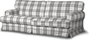 Potah na pohovku IKEA Ekeskog rozkládací barva šedá látka pletený vzor, vzorované