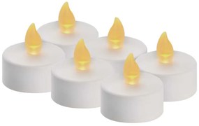 EMOS LED čajové svíčky bílé 6ks