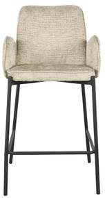 LABEL51 Barová židle JONI béžová 94cm IH-50.186