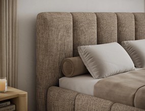 Postel Edvige + Dřevěný rám + plynový výtah + kontejner 180x200