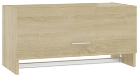 Šatní skříň dub sonoma 70 x 32,5 x 35 cm dřevotříska - Default Title