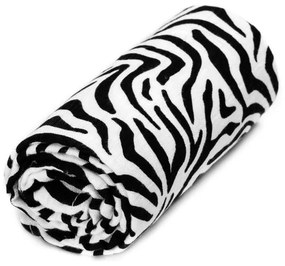 T-tomi Bambusová osuška potisk 90 x 100 cm Zebra skin