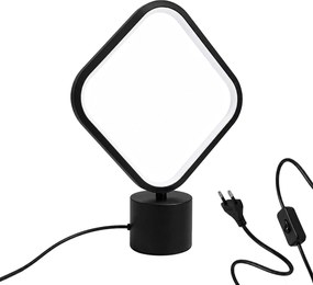 Toolight Rea, Noční LED lampička LHJ124-T Černá, OSW-03279