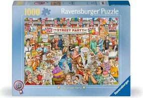 Ravensburger Puzzle Best of British č. 24: Pouliční oslava / 1000 dílk