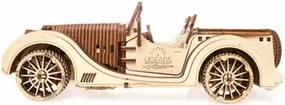 Ugears 3D dřevěné mechanické puzzle VM-01 Auto (roadster) / od 14 let