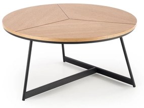 Konferenční stolek Rika dub/černý