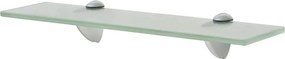 Plovoucí police 2 ks sklo 40 x 20 cm 8 mm 3051535
