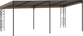 Altán ke zdi 6 x 3 x 2,5 m taupe 312267