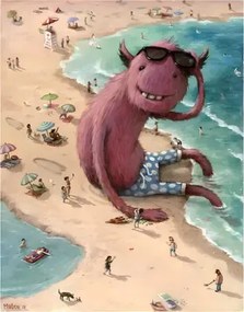 HEYE Puzzle Zozoville: Lážo Plážo / 1500 dílků / 60 x 80 cm