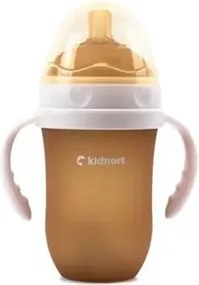 Kidnort Eple Kojenecká lahev pro kojené děti 250ml 6m+ béžová