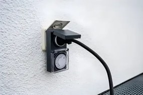 Brennenstuhl MZ 44 šedá / Spínací hodiny / mechanické / IP44 / 230V/16