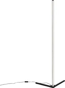 Stojací LED lampa s dálkovým ovládáním Milanno Black