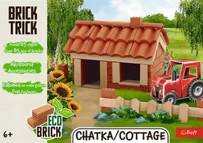 TREFL Stavebnice BRICK TRICK Chata M / 85 dílů
