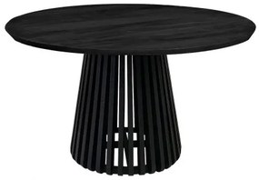 BIZZOTTO Jídelní stůl ODION černý 130 cm 0747190