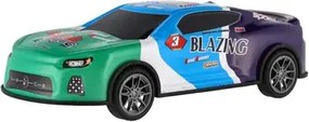 TEDDIES Auto závodní / Autíčko na setrvačník / Plast / 17 cm / 2 barvy