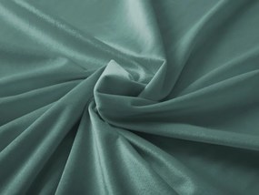 Biante Sametový polštář válec bonbon Velvet Premium SVP-022 Ledově zelený 15x40 cm