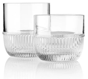 Sklenice s vroubky Bar Glass 240 ml Novoform