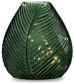 LED dekorace Leida lahvově zelená