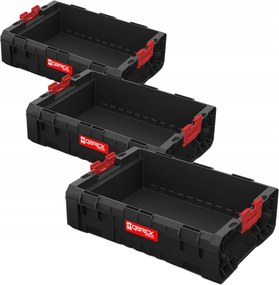 Qbrick System Pro Box 2.0 130 otevřený plastový box na nářadí 9 l x3