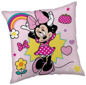 Jerry Fabrics Polštářek Minnie Smile 40x40 cm