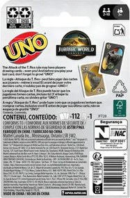 MATTEL Karetní hra UNO Jurský svět 4 / od 7 let