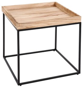 Odkládací stolek Přírodní dřevo