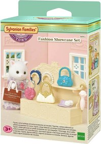_Ostatní 1_ Sylvanian Families město módní butik s kabelkami doplněk k herním sadám 6015x